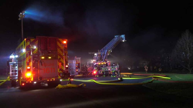 Wind driven house fire goes to 3 alarms – Newsworking